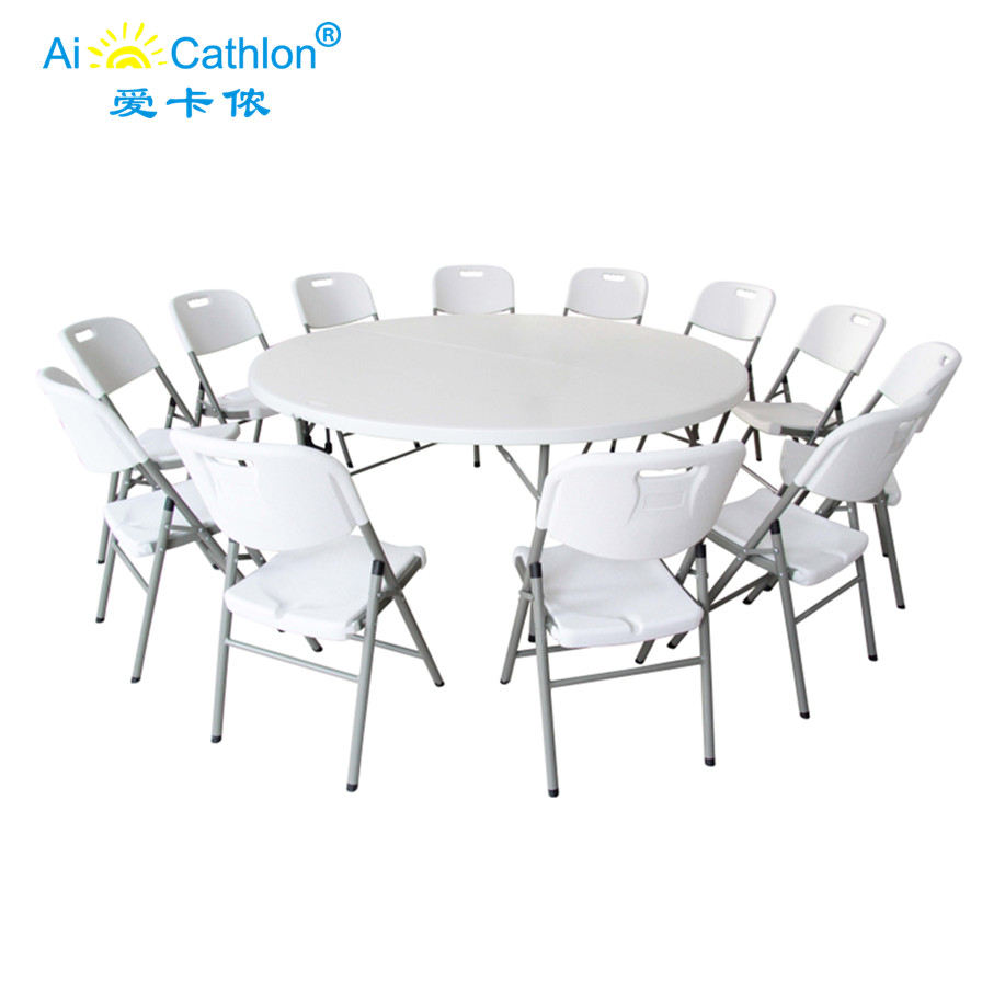 plastic round table round folding table 72 round folding table plastic ...