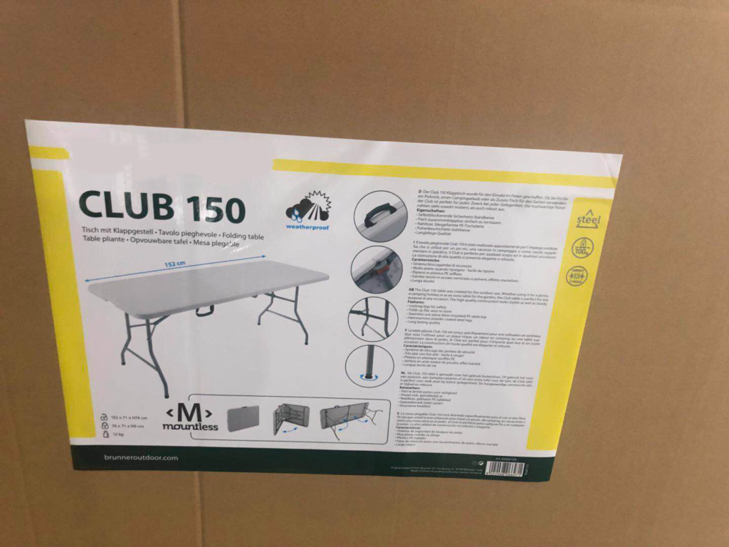 plastic trestle table packaging,folding dining table,6ft folding bench ...