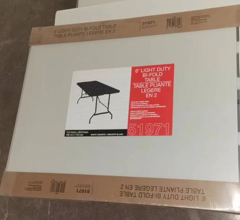plastic trestle table packaging,folding dining table,6ft folding bench ...