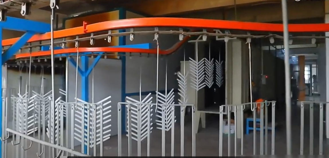 What is the production process for plastic tables and chairs?