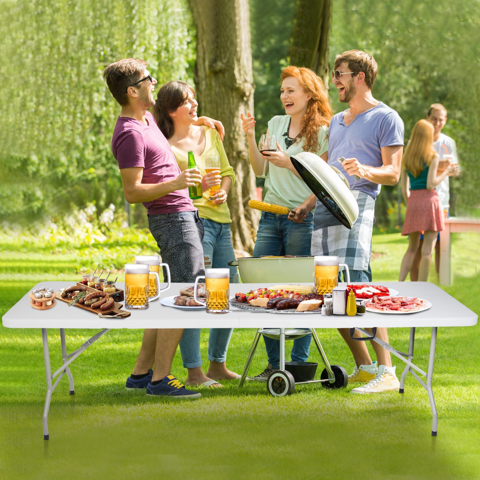 Aluminum Leg Tubes: Striking the Perfect Balance in Plastic Folding Tables