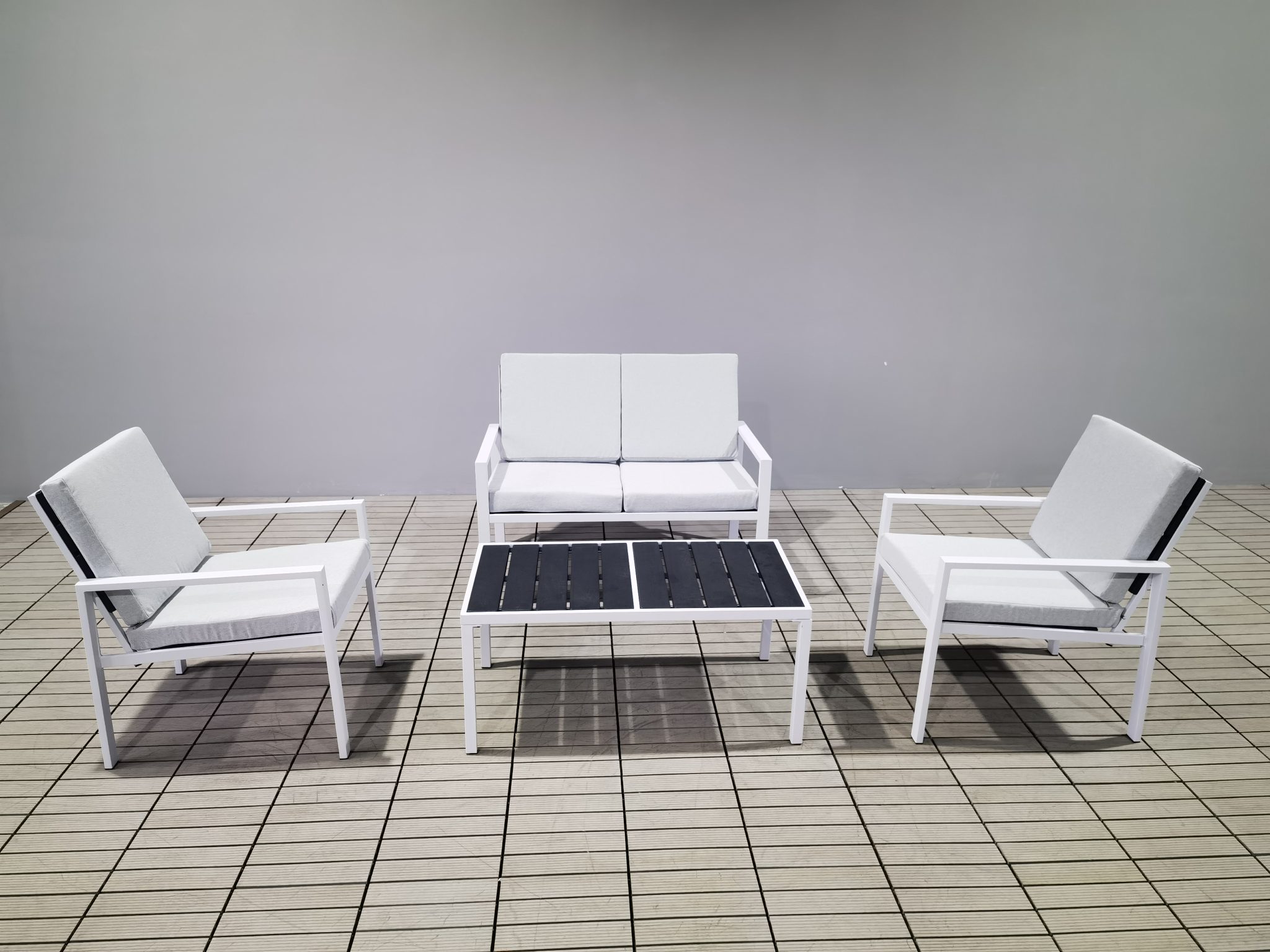 Elevate Your Outdoor Oasis with Aicathlon's Wood Grain Plastic Outdoor ...