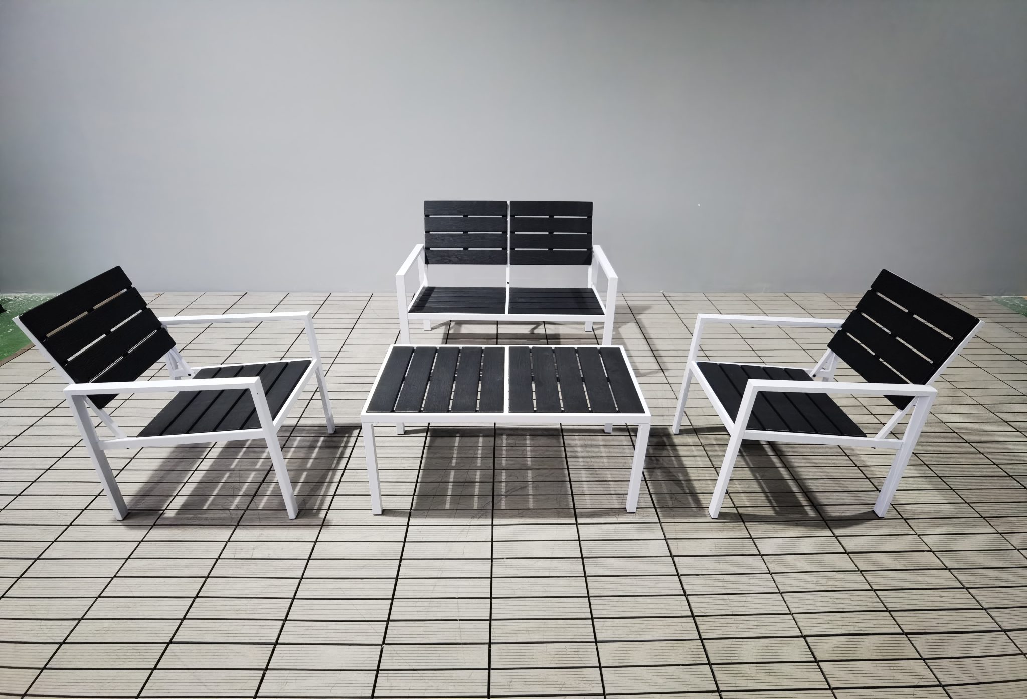 Elevate Your Outdoor Oasis with Aicathlon's Wood Grain Plastic Outdoor ...