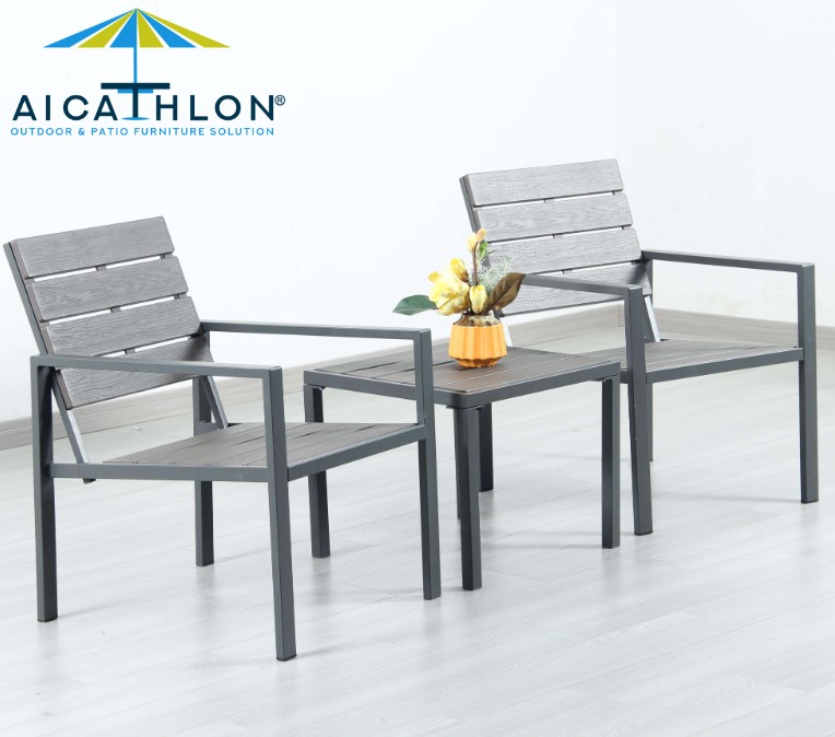 All weather table chair beautiful garden furniture outdoor table with ...